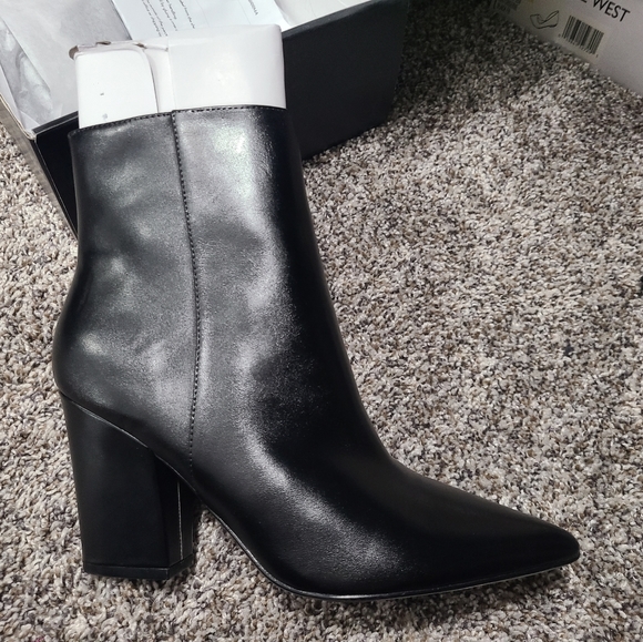 Nine West | Shoes | Nine West Gaba Heeled Booties | Poshmark